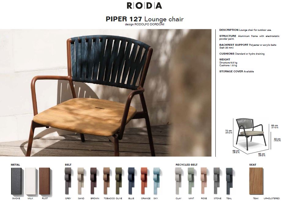 Piper 127 Roda-Download 3D Models Armchairs