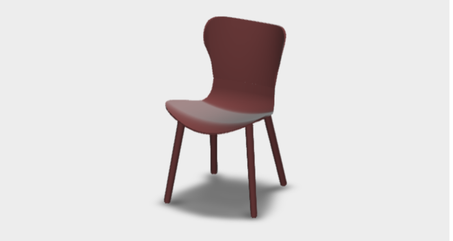Papilio Shell B&B Italia-Download BIM Objects Chairs