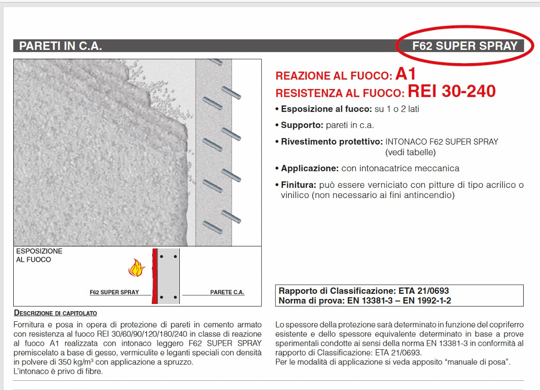 F62 Super Spray Slab R30-240 - Protection of reinforced concrete ...