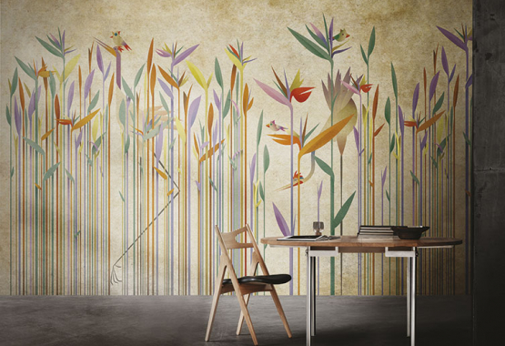 Habitat - Natural Beauty Inkiostro Bianco-Download 3D Textures Wallpaper