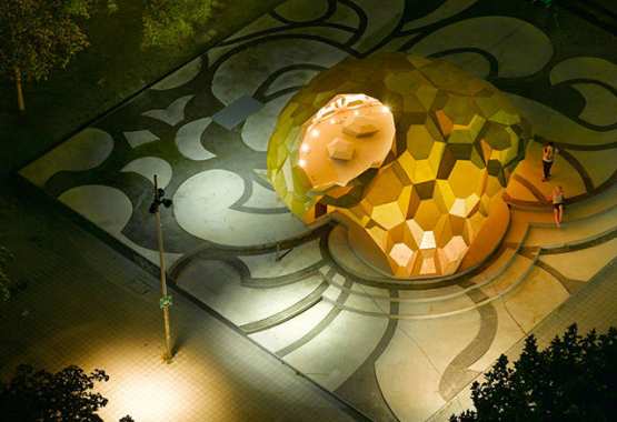 An innovative structure: a temporary research pavilion