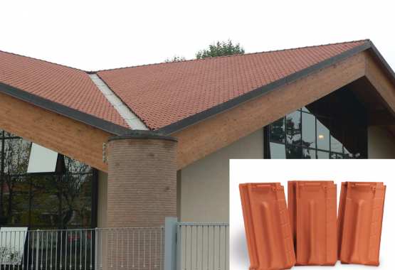 Tegola marsigliese Sereni-Scarica Texture 3D Tetti e solai