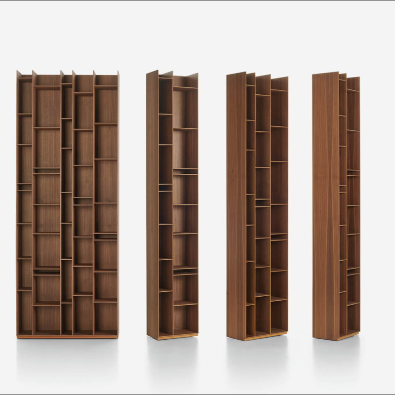 Random_Wood MDF Italia -Download 3D Models Bookcases